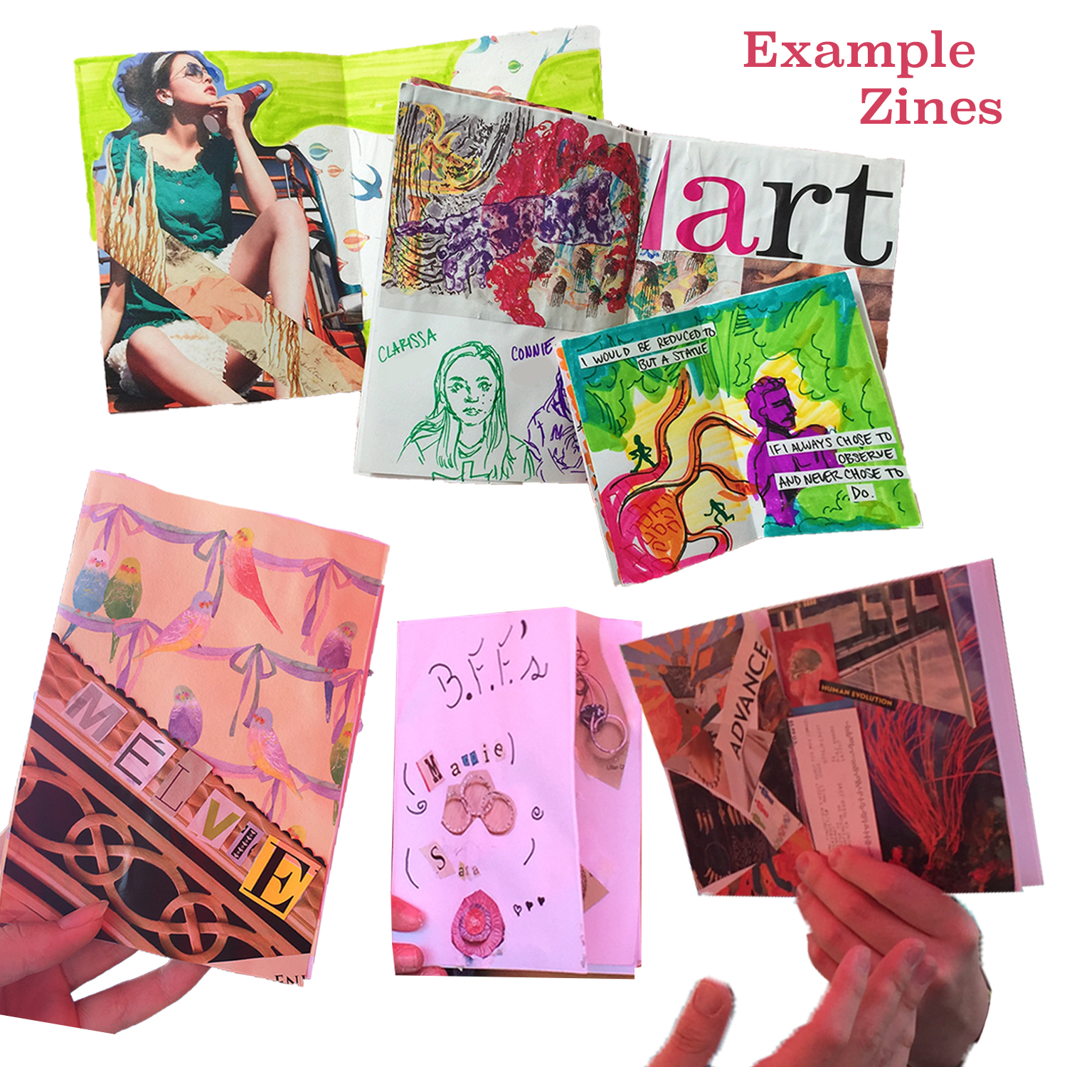 ZINE - Making Workshop - Blossom Market Hall